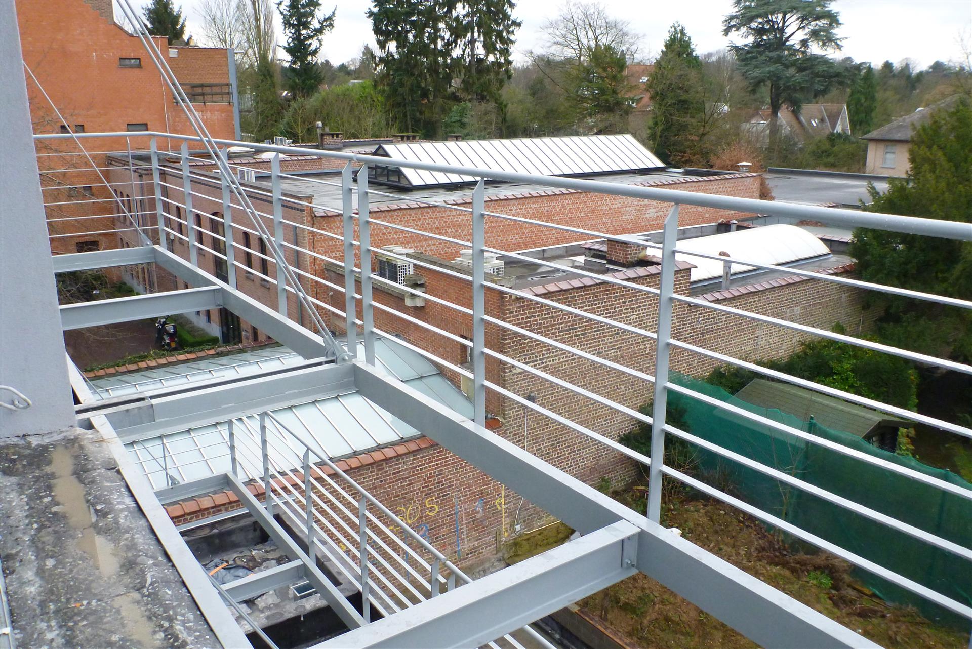 Construction de Garde Corps en Acier sur Liège | ETS Bertrand